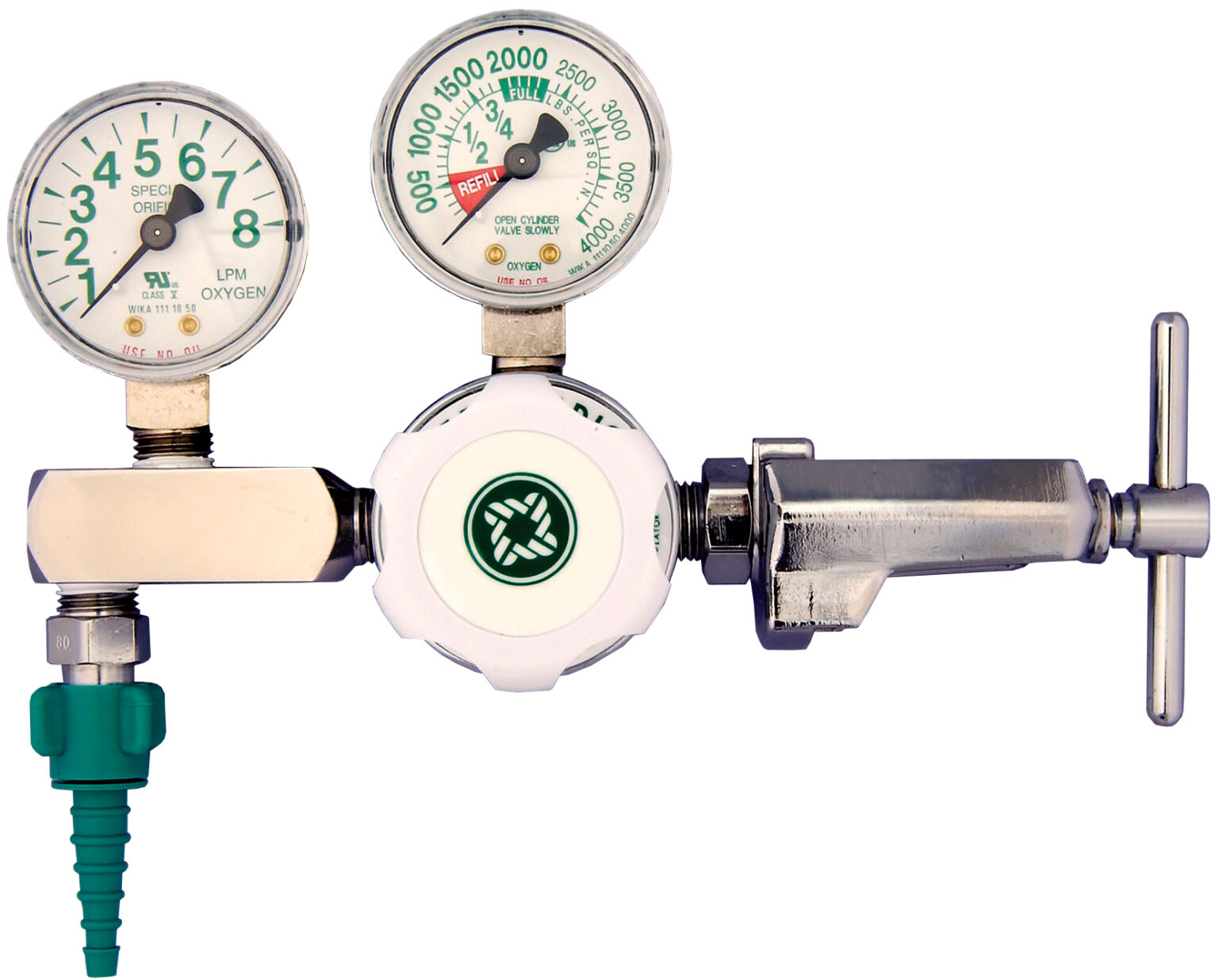 CGA 870 Oxygen Pressure Regulator - A.M. Bickford, Inc